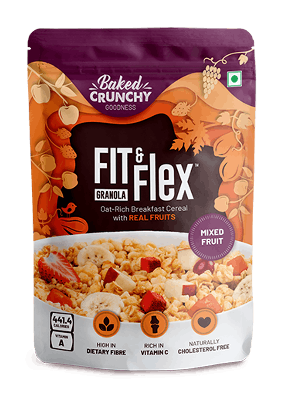 Get Mixed Fruit Granola- 275gm at ₹ 265 | LBB Shop